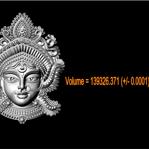 STL file Durga Face Statue File 📁 (OBJ)・3D print design to download・Cults