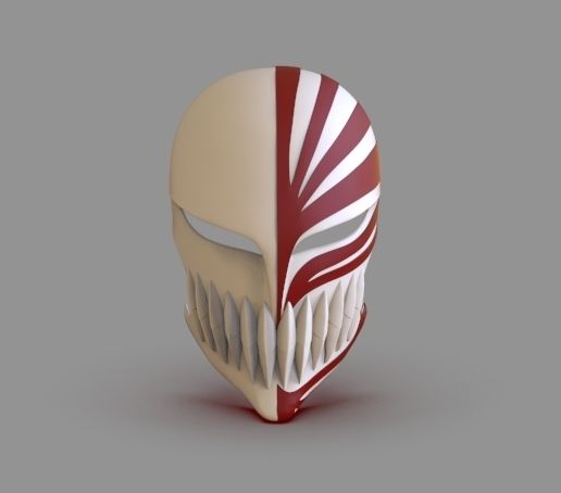 👾 Ichigo Hollow Mask v2・ STL File for 3D printing・Cults