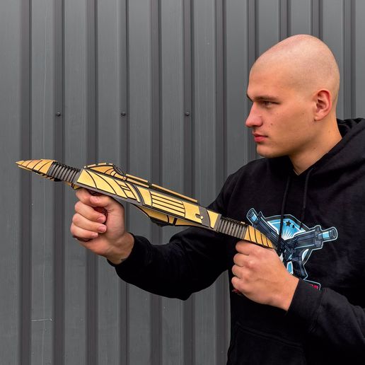 ⭐ Cardassian Disruptor Rifle Replica Prop Star Trek Cosplay Weapon Gun ...