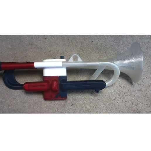 🎺 Full Size Working Trumpet・Free 3D File for ・Cults