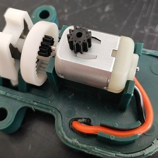 ⚙️ Netafim aquative solenoid gear・Free 3D File for ・Cults