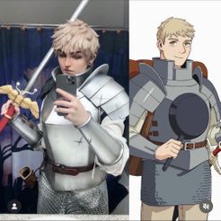 3D printed Kensuke Dungeon Meshi Laios Touden cosplay sword・Cults