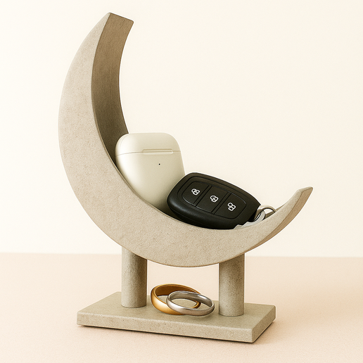 🌙 3D MOON STAND・ 3D File for 3D printing・Cults