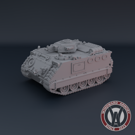 🪖 AM113 APC Transport Tank・Free STL File for 3D printing・Cults