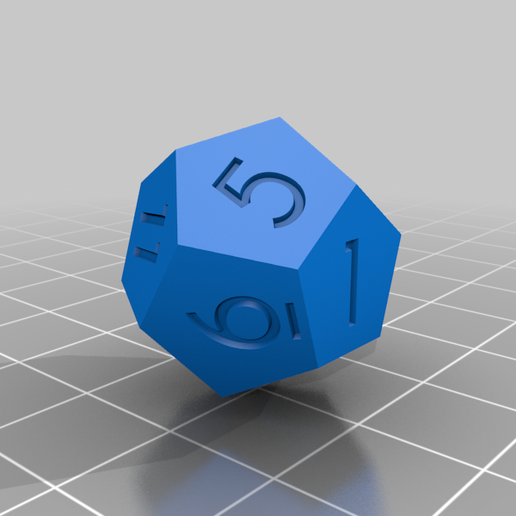 🎲 7 Piece Sharp Edged Dice Set (With and Without Sprues)・Free 3D File ...