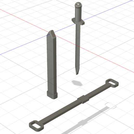 3D file Super battle collection trunks sword vintage dbz 🗡️ ・3D printer ...