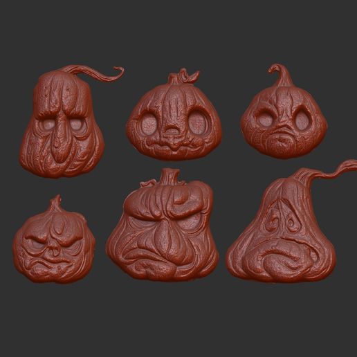 🎃 pumpkins cnc model・ STL File for 3D printing and CNC machining ...