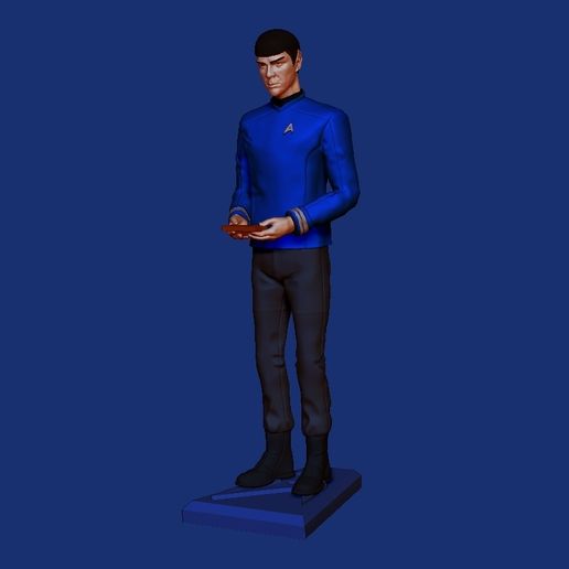 ⭐ STAR TREK - SPOCK (BEYOND)・ 3D File for 3D printing・Cults