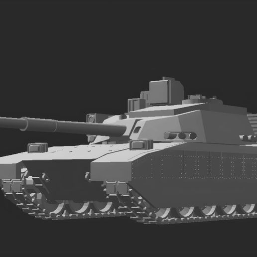 🪖 M2020 cheonma 2 north korean mbt・ STL File for 3D printing・Cults
