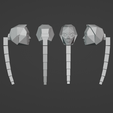 STL file LARA CROFT LOW POLY MASK STL FILE | LARA CROFT LOW POLY MASK ...