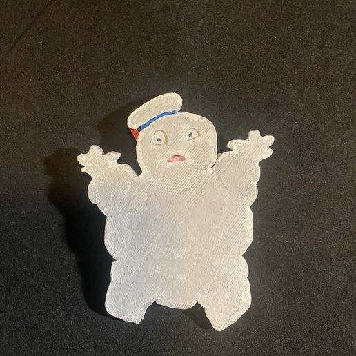 🗿 Mini-Puft Smashed against glass・Free STL File for 3D printing・Cults