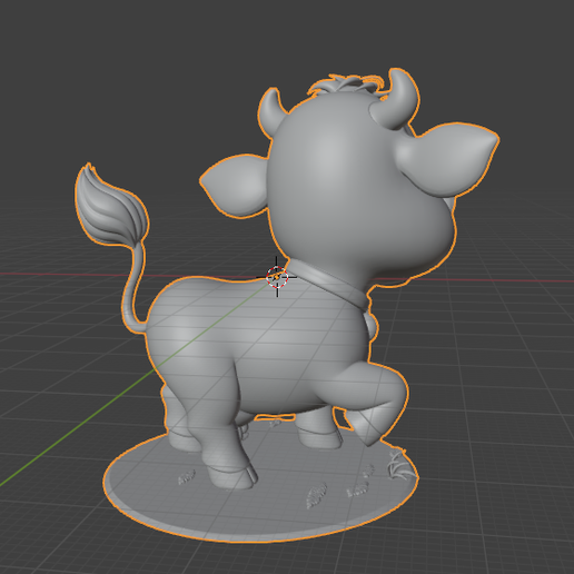 🐄 Cute Cow Figurine 3D Print STL・ STL File for 3D printing・Cults