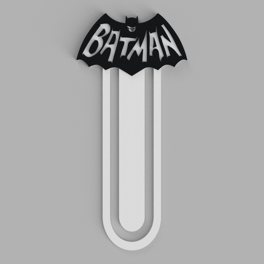 🎒 Batman Logo Bookmarks・Free STL File for 3D printing・Cults