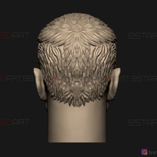 🦸 Thor Head - Chris Hemsworth - Avenger - Infinity War 3D print model ...