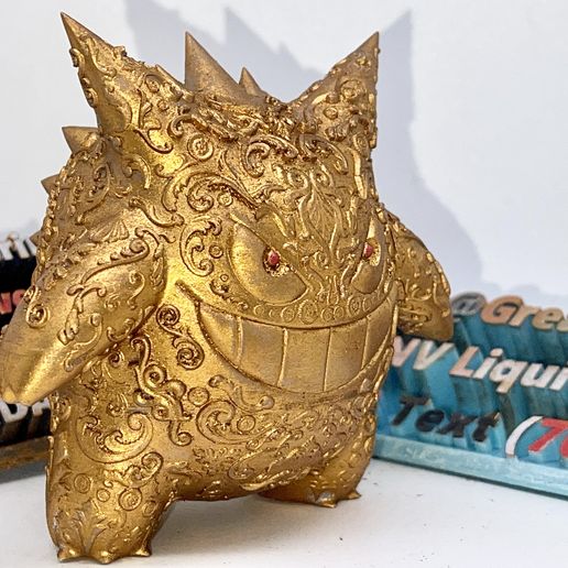 🐉 Pokemon Gengar - Ornamental Version・Free STL File for ・Cults