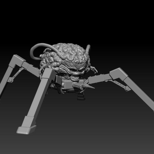🕷️ Classic spider demon・ STL File for ・Cults