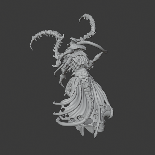 3D file Death jumper - Alien Space Bugs - 28mm miniature 👽 ・3D printer ...