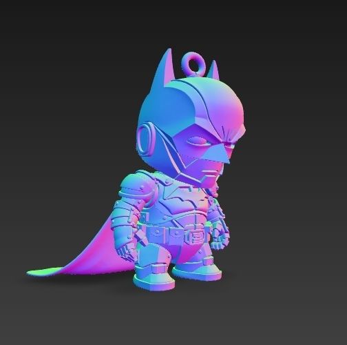 🗝️ Dark Heroes Collection – 6-Piece 3D Keychain Model Set・ STL File for ...