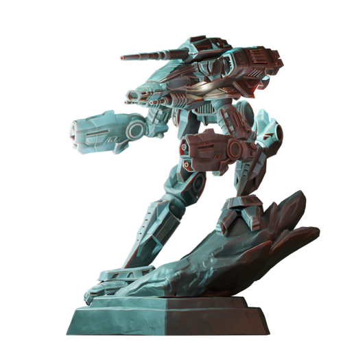 🤖 M-2D battle mech 9 model Pose Pack (scale compatible with battletech ...