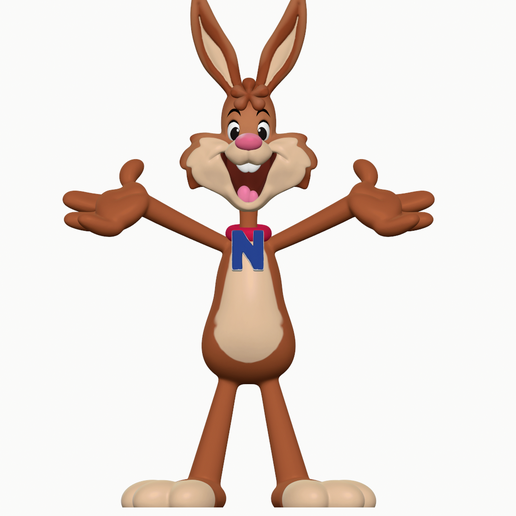 🐇 Nesquik Rabbit・Archivo STL para Impresión 3D・Cults
