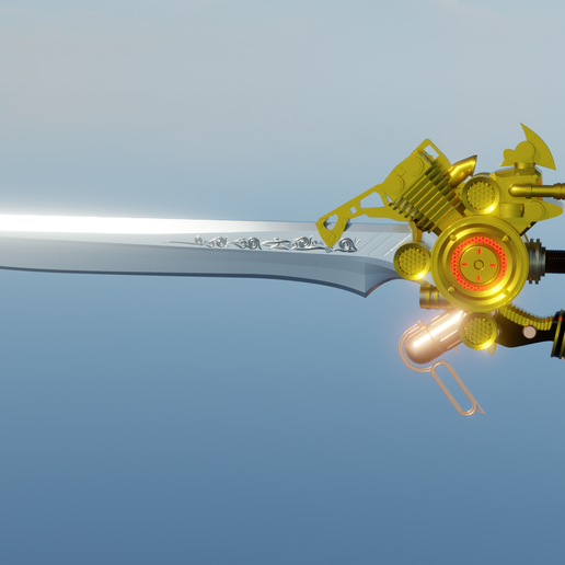 3D file Final Fantasy XV Noctis Engine sword/Ultima sword 3D print ...