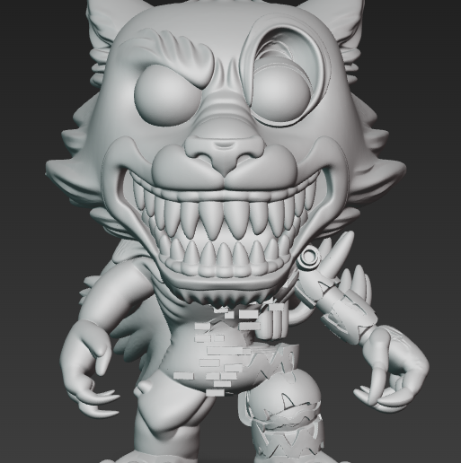 🐺 Twisted Wolf・ STL File for 3D printing・Cults