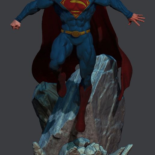🦸‍♂️ SUPERMAN cavil・ 3D File for 3D printing・Cults