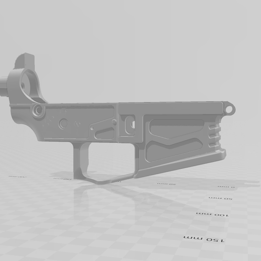 🔫 Receiver, Receiver AR 15-M 4 Airsoft・ STL File for 3D printing・Cults