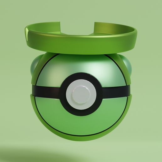 🐉 Pokemon Lotad Lombre Ludicolo Pokeball・ STL File for ・Cults
