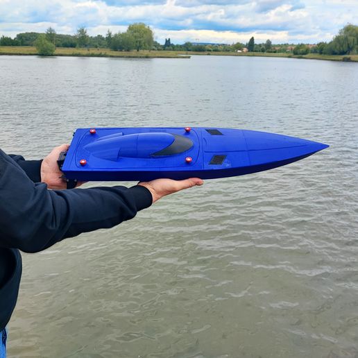 🛥️ JETCAT RC BOAT・ 3D File for 3D printing・Cults
