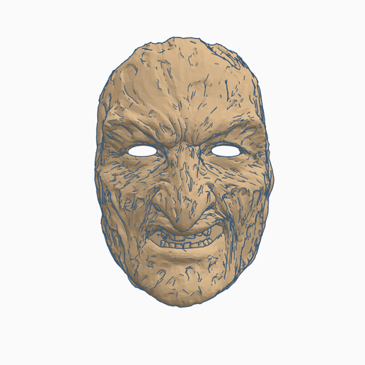 📽️ Freddy Krueger mask・ STL File for 3D printing・Cults