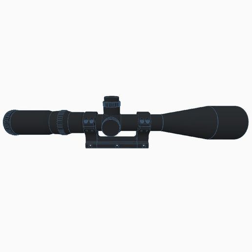 large view rifle scope