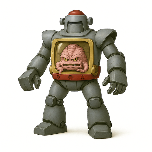 🥷 Mutant ninja turtles Crang・ STL File for 3D printing・Cults