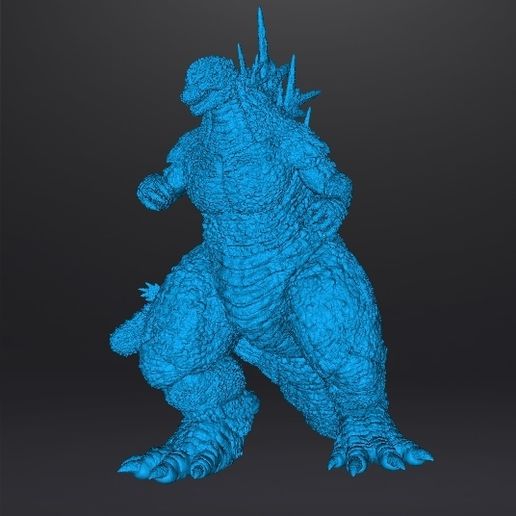 GODZILLA MINUS ONE KAIJU MONSTER MINIATURE GAMES RPG DND・ STL File for ...