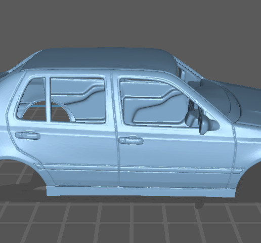 🚗 VW Jetta VR6 Fully Printable Model・ STL File for 3D printing・Cults