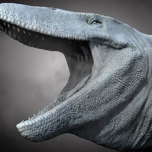 👄 Tylosaurus - Apex Terror of the Cretaceous Seas (pose de embestida ...