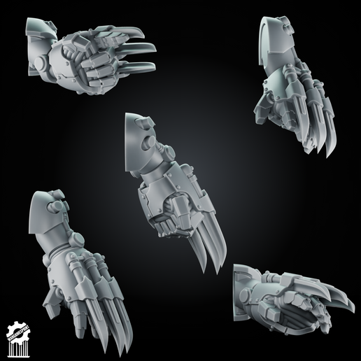🧲 Power Gauntlet Kit SET 2 + 5 Dynamic Arms - Magnetic Ready [Supported ...