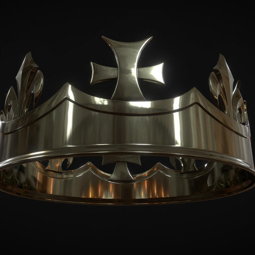 STL file The Crown of Richard III 👑 ・3D printer model to download・Cults