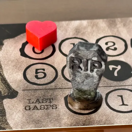 💜 Upgrade Wound and Last Gasp Counters for Mantis Falls (Heart and Tombstone tokens)・Free 3D ...