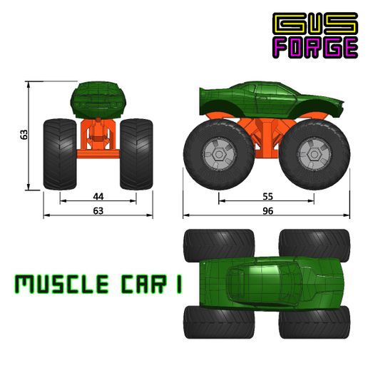 👹 MONSTER TRUCK LAUNCHER SET (Launcher + Monster Truck + Path + 3 ...