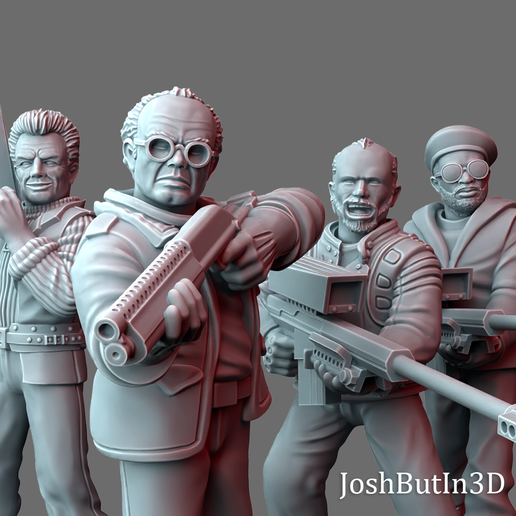 🎲 The Boddicker Gang・ STL File for 3D printing・Cults