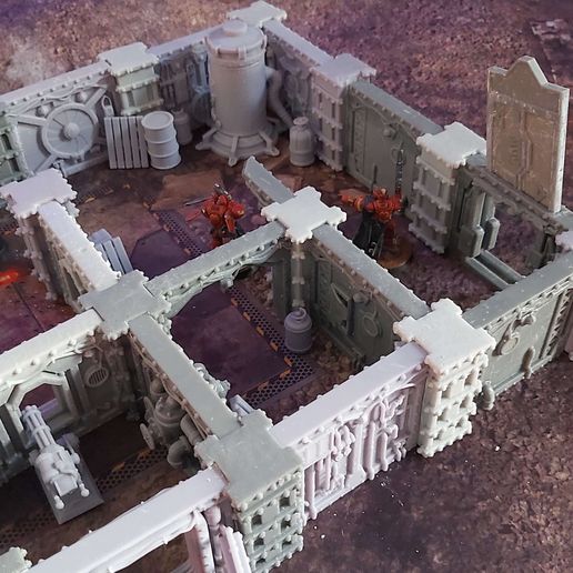 🎲 RUIN - ACTION BOARDING - KILL TEAM・ STL File for ・Cults