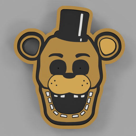 🗝️ FNAF / Five Nights at Freddys keychain COMBO・ STL File for 3D ...