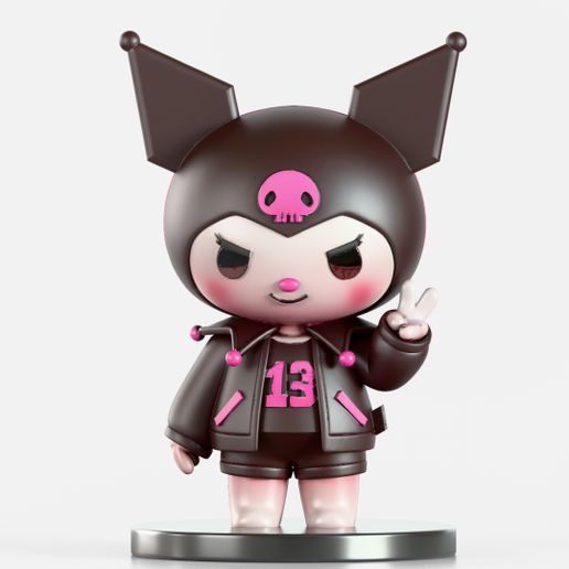 🎨 Kuromi Fan Art・ STL File for 3D printing・Cults