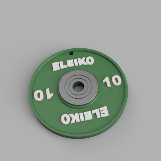 eleiko weights green