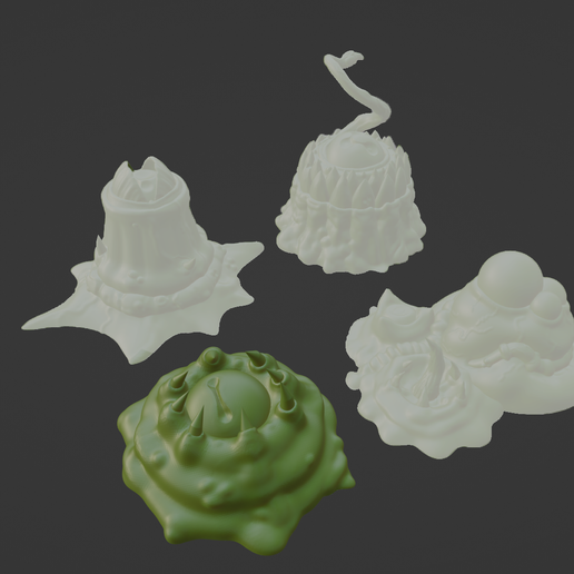 🆓 Plague Barnacle - free sample・Free STL File for 3D printing・Cults