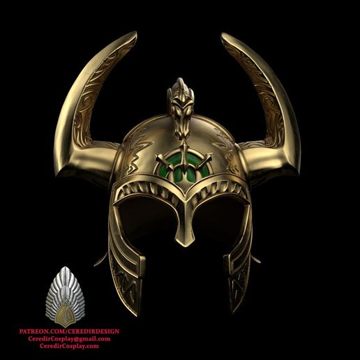 3D file Helm Hammerhand Helmet lord of the rings 3D DIGITAL DOWNLOAD 🪖 ...