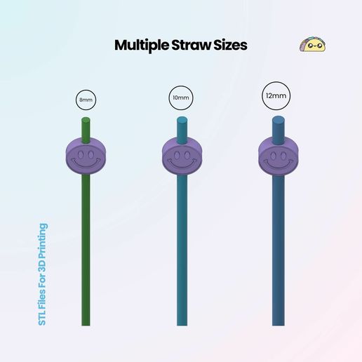🍽️ Smiley Face Straw Topper, Happy Straw Charm for Stanley Cup Tumblers ...