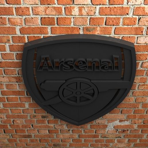 🥅 Arsenal FC Logo・ STL File for ・Cults