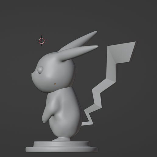 3D file Cute Pikachu 🐉 ・3D print design to download・Cults